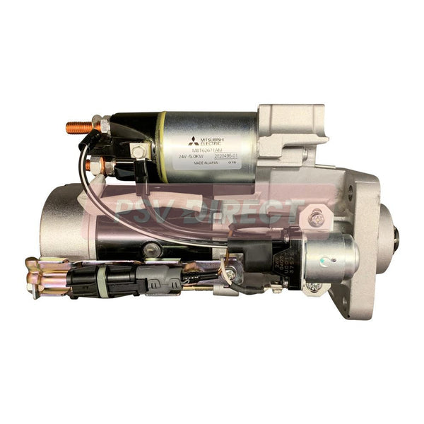 PDP1091-Starter Motor 24V, 5.0kW, 12 Teeth, Mitsubushi M8T62671 - PSV ...