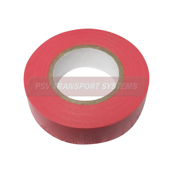 PDP19877-Red Insulation Tape, 19mm Width, 20 Metre Roll - PSV Parts Direct